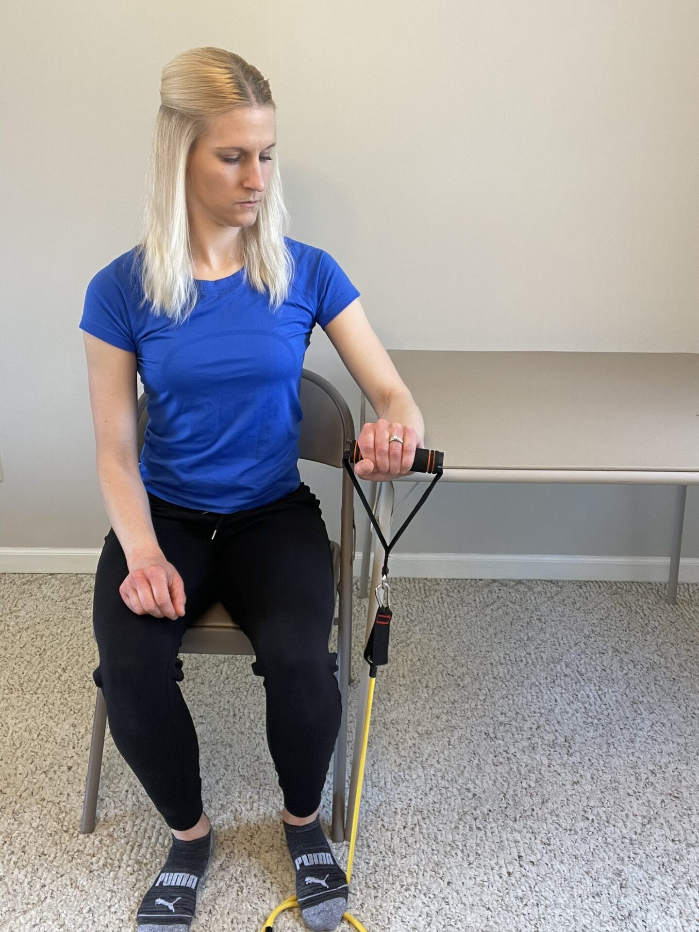 Physical Therapy Exercise for Elbow Pain - Racing Toward Healthy